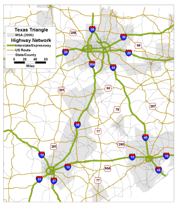 Amtrak targets ‘Texas Triangle’ for corridor vision expansion plan ...